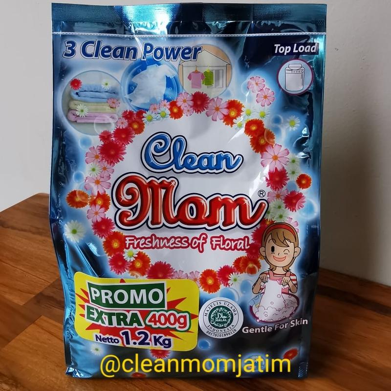 clean mom detergent 1,2 kg - Top Load - Shop | Tokopedia