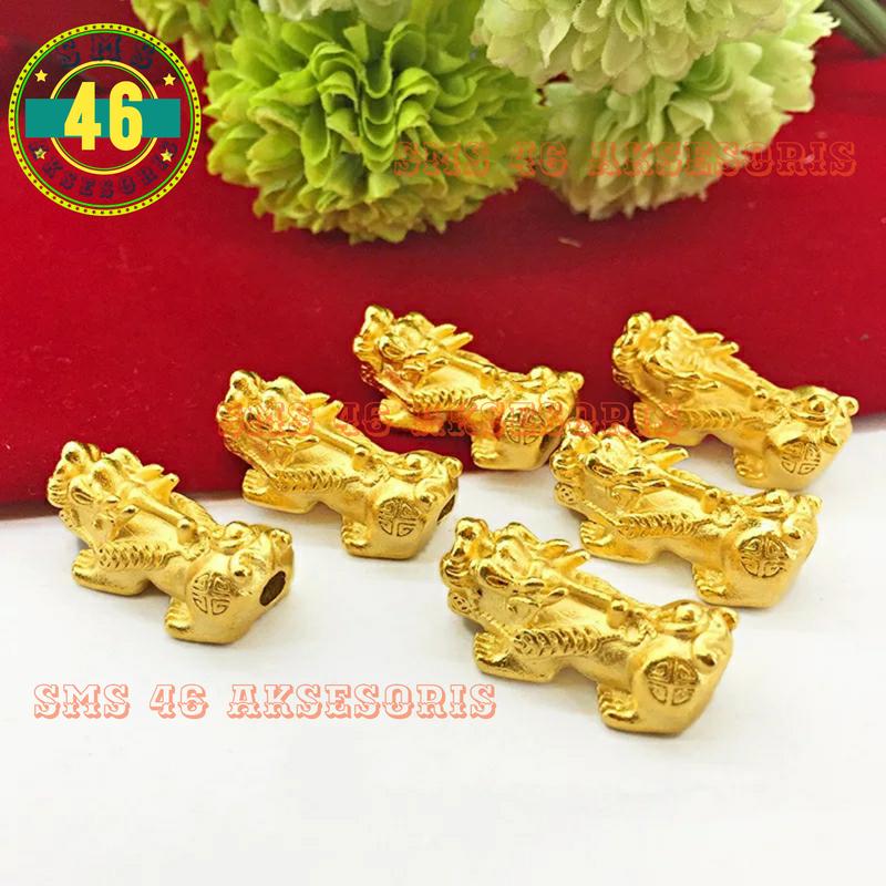 Charm Xuping Pixiu Naga Keberuntungan Bahan Liontin Gelang Batu - Shop ...