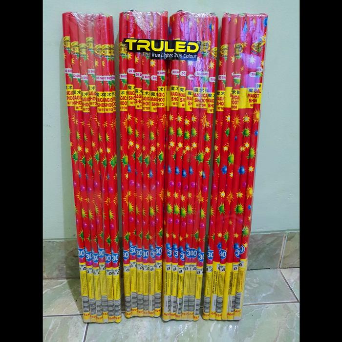 Jual PETASAN DUSTEK 30 SHOT KEMBANG API BOLA BOLA / MAGIC BALL 30 SHOT ...