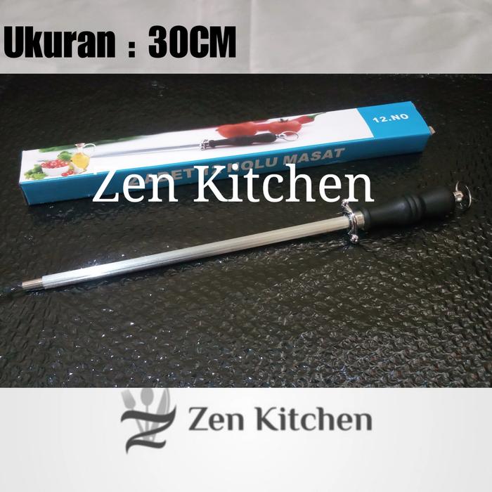 Jual Stik Asahan Pengasah Pisau Honing Bar Shaperning Steel 30cm ...