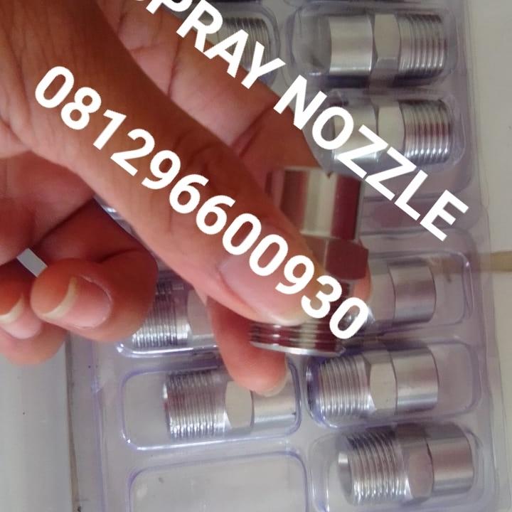 Nozzle Vee Jet Stainless Steele 1/2' Flat Fan Spray - Shop | Tokopedia