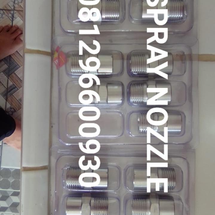 Nozzle Vee Jet Stainless Steele 1/2' Flat Fan Spray - Shop | Tokopedia