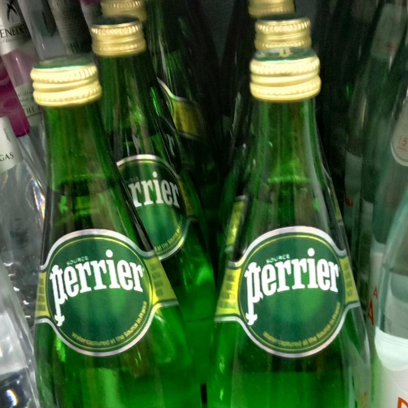 Mineral water botol 750 ml Perrier/air mineral - Shop | Tokopedia