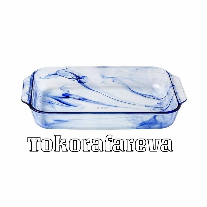 Loyang kaca Pyrex 2,8 liter bisa (microwave,oven,Lemari es) Brand ...