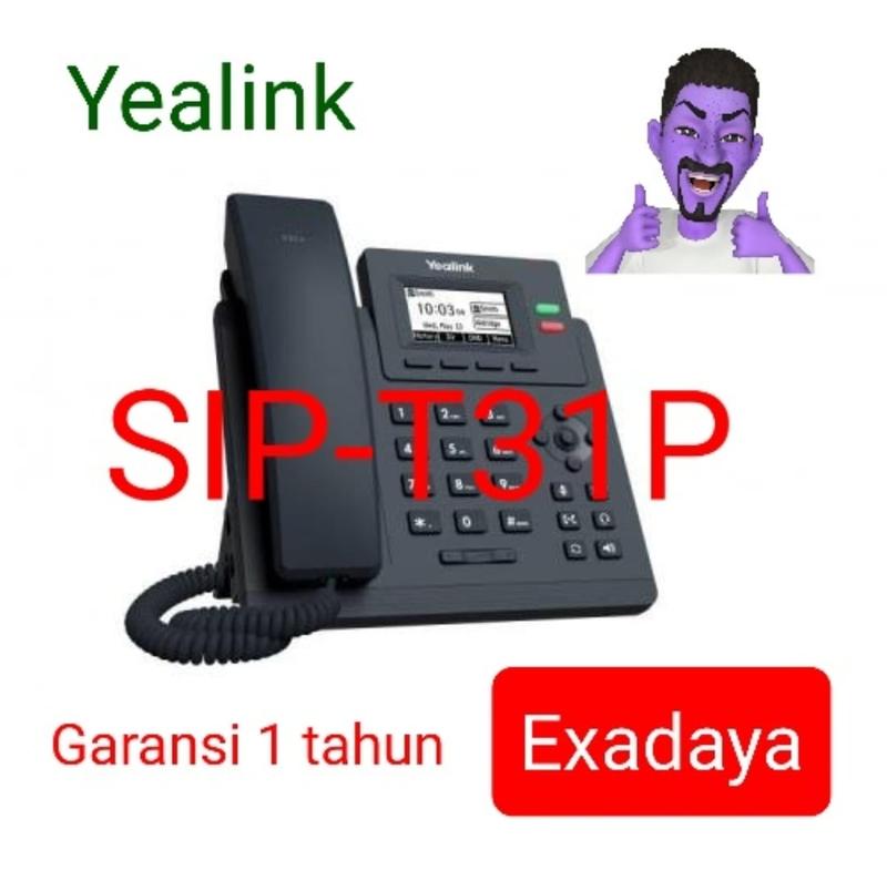 Yealink SIP-T31P Entry Level IP Phone POE ( pengganti SIP-T21P - Shop ...
