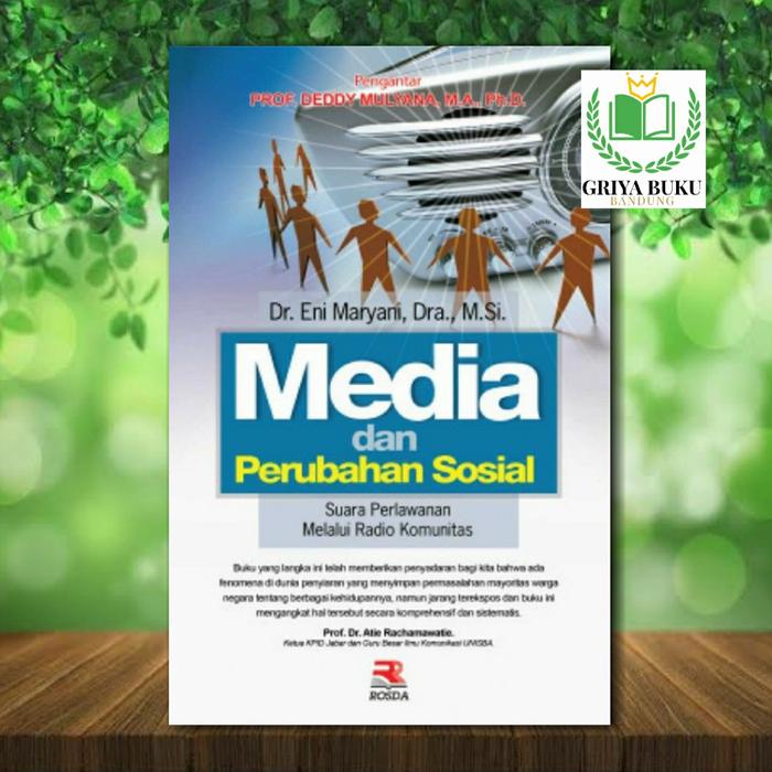 Jual BUKU MEDIA DAN PERUBAHAN SOSIAL - DR. ENI MARYANI,ORIGINAL - Kota ...