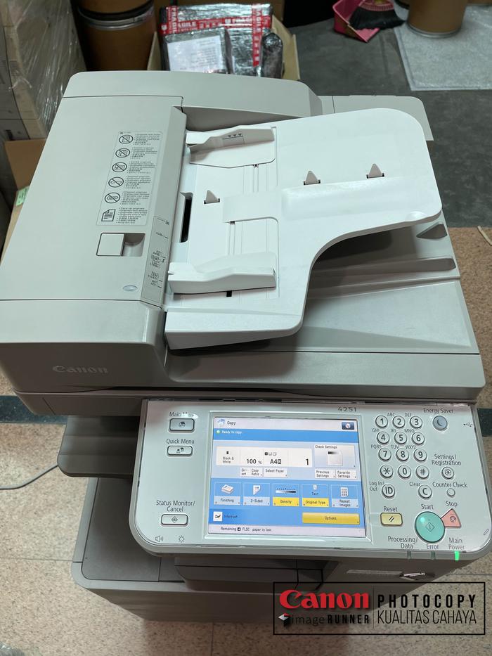 Jual Mesin Fotokopi Canon IRA 4251 110Volt Ex Amerika Grade A - 4 Tray ...