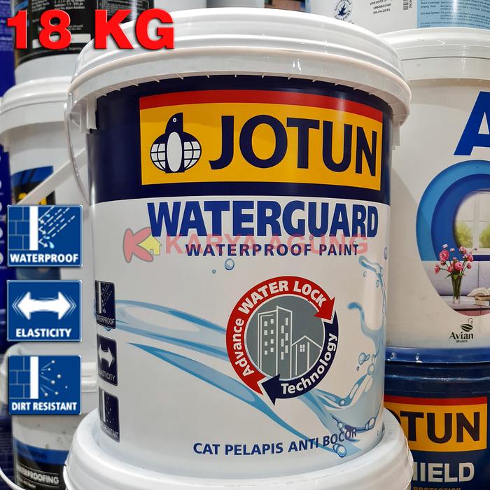 Jual Jotun WATERGUARD 18 KG Cat Tembok Pelapis Anti Bocor Waterproofing ...