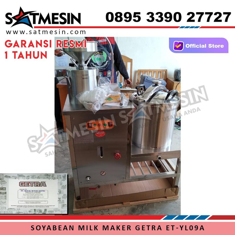 Mesin pembuat susu kacang kedelai otomatis ET-YL9 Getra - Shop | Tokopedia