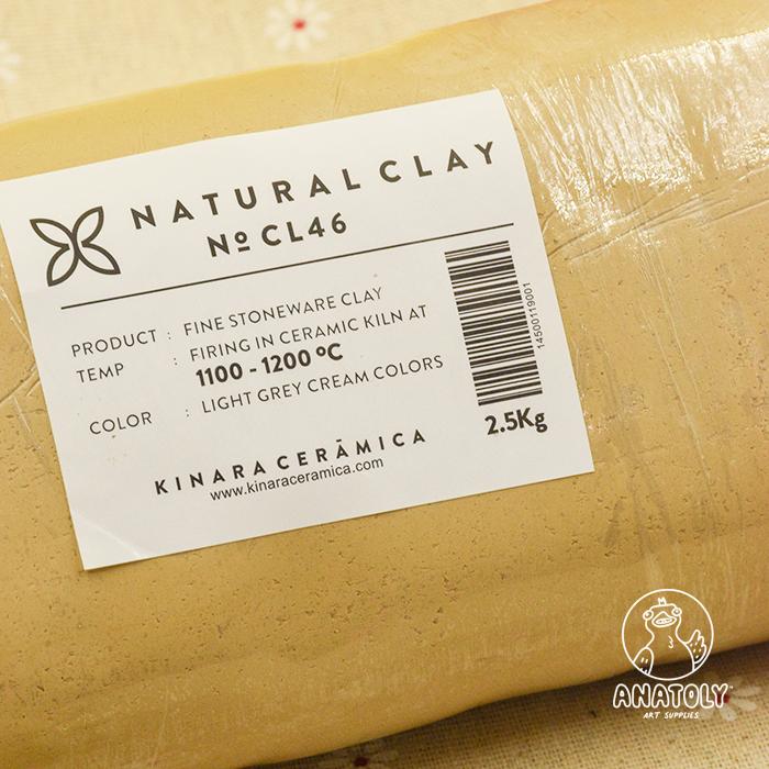 Light Natural Clay - Pottery / Ceramic Clay Type CL46 Net 2.5kg - Shop ...