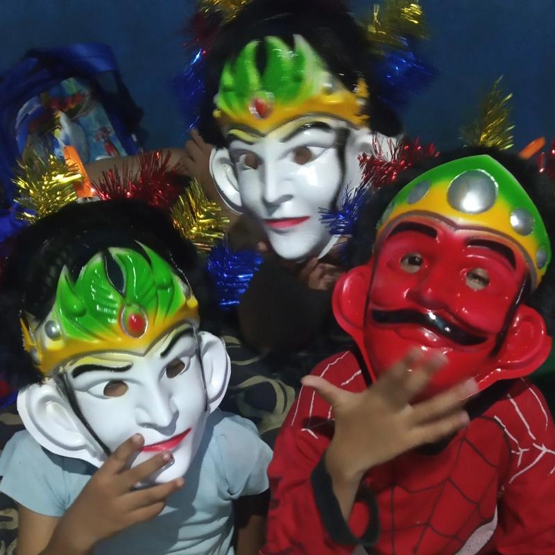 Topeng Ondel Ondel Betawi Model Baru - Shop | Tokopedia