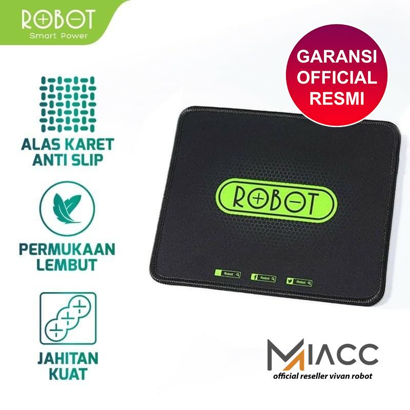 MOUSEPAD ANTI SLIP WITH SOFT SURFACE MOUSE PAD ROBOT RP01 ORIGINAL - Shop | Tokopedia