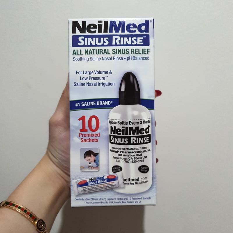 neilmed nailmed sinus rinse 10 premixed pre mixed relief - Shop | Tokopedia