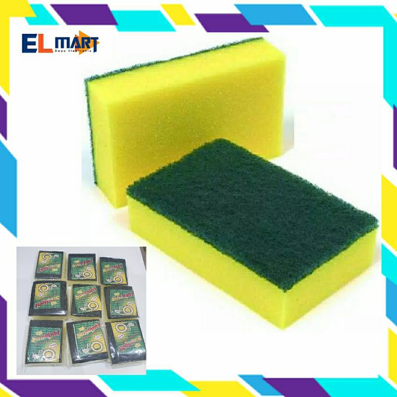 Elmart Sponge Spon Busa Cuci Piring Murah - Shop | Tokopedia