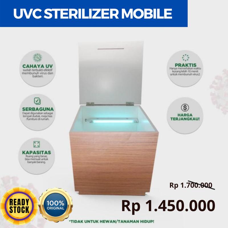 SINAR UV STERILIZER BOX ANTI VIRUS KORONA/MESIN DISNFEKTAN/LAMPU - Shop ...