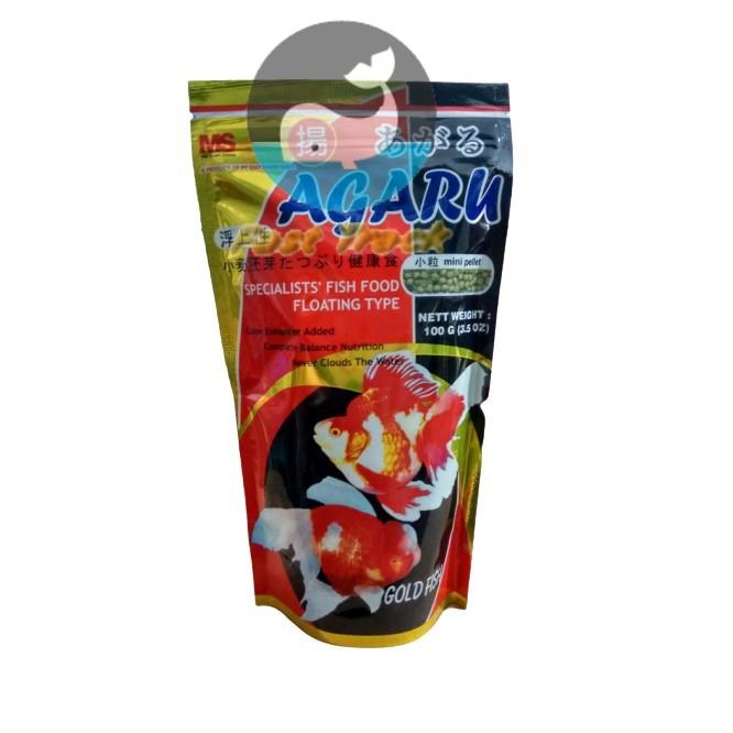Makanan Ikan Agaru 100 gram sinking atau floating - Shop | Tokopedia