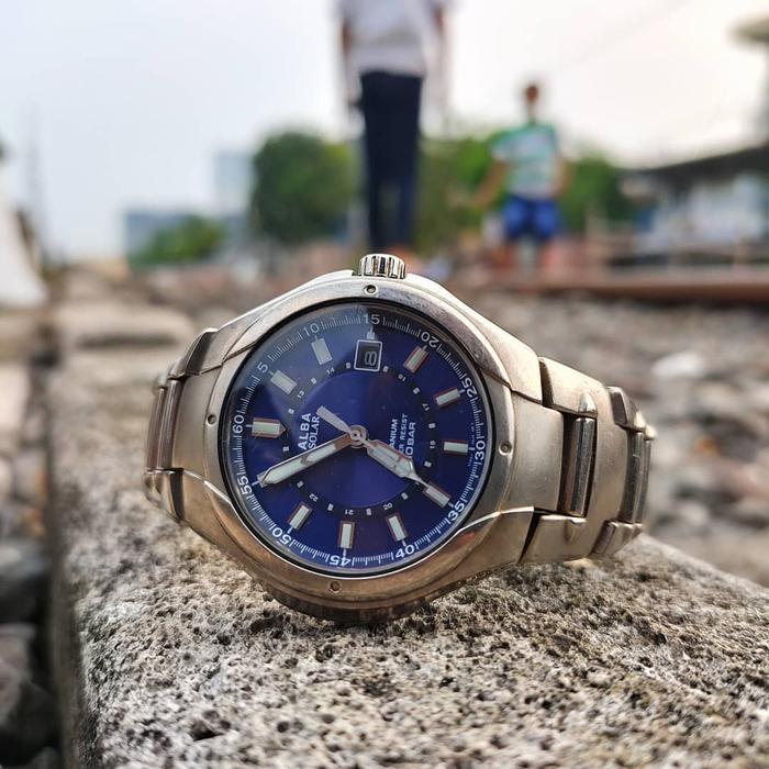 Jual Jam Tangan Original Alba Roox Solar Titanium Japan - Kota Surabaya ...