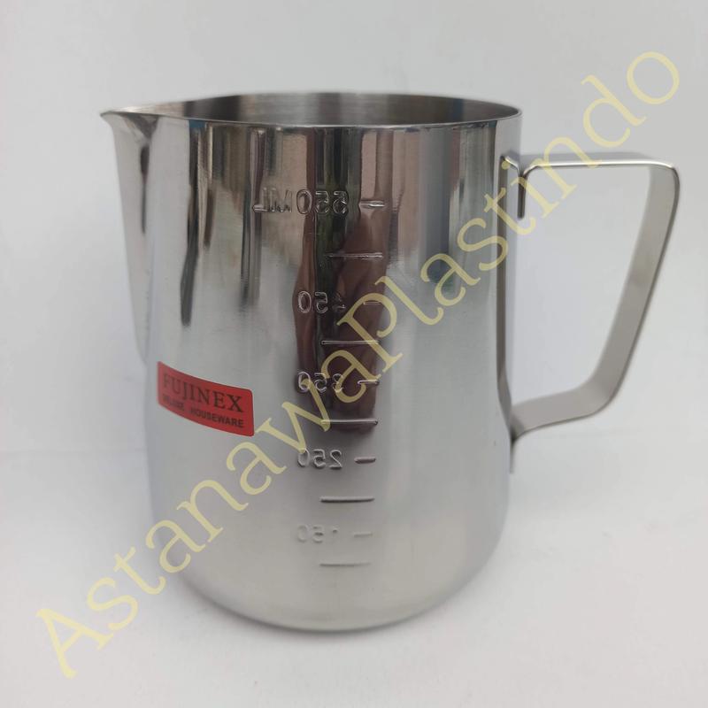 Milk jug 600 ml fujinex espresso gelas ukur stainless steel cup - Shop ...
