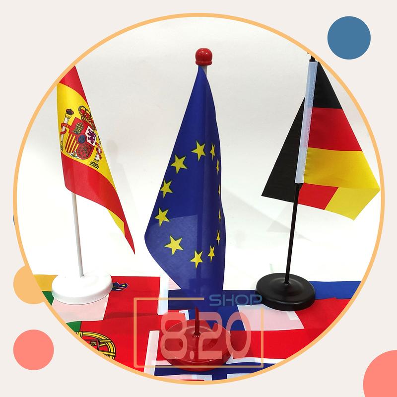 Tiang Bendera Meja / Single Table Flag Pole / Bendera Mini Bahan Besi ...