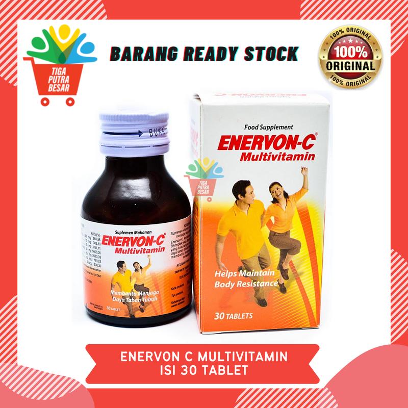 ENERVON C MULTIVITAMIN ISI 30 TABLET - Shop | Tokopedia