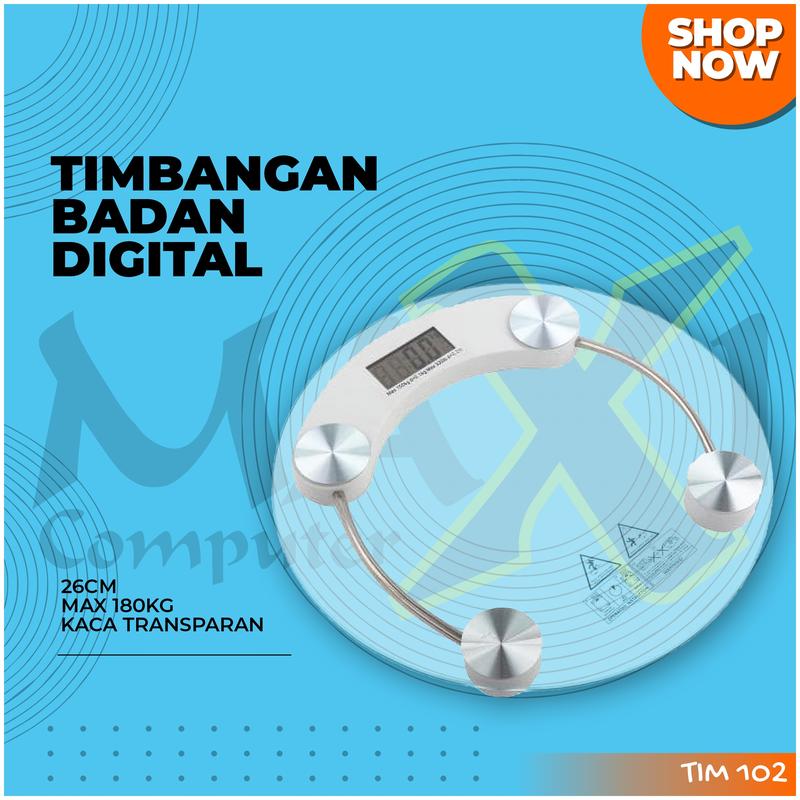 Timbangan Badan digital kaca 180KG timbangan digital timbangan badan ...