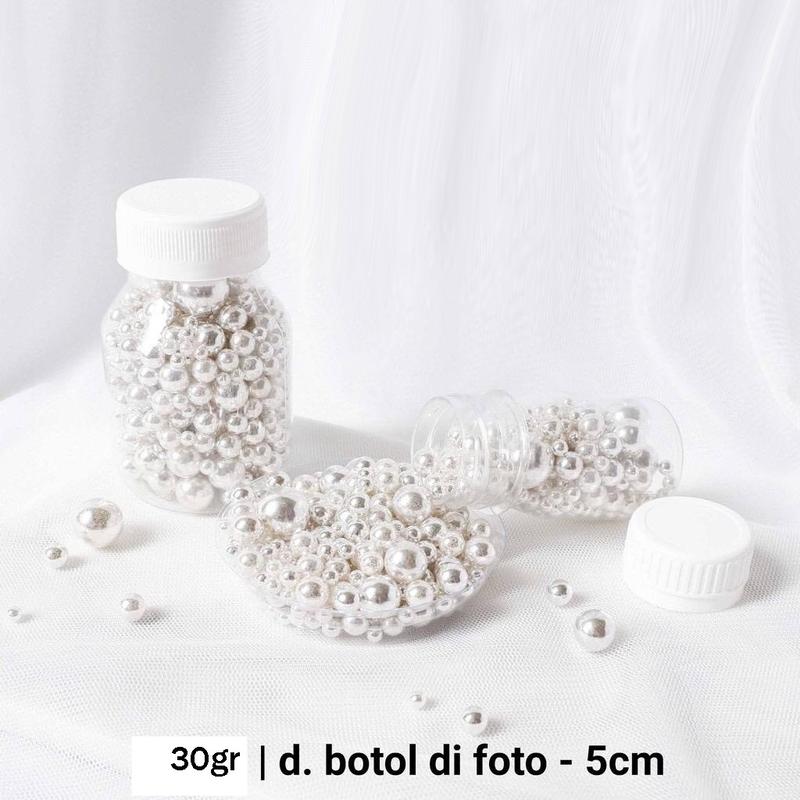 Topper Kue Sprinkle Mutiara Hiasan Kue Ulang Tahun Topper Silver - Shop ...