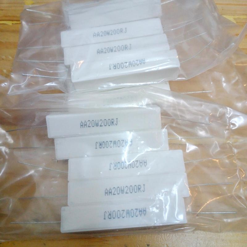 resistor 20w 200 ohm taiwan - Shop | Tokopedia