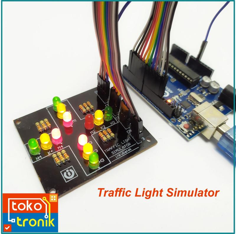 Traffic Light Simulator - Praktek Arduino Lampu Lalu Lintas - Shop ...