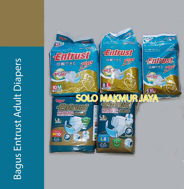 Bagus Entrust Plus Adult Diapers - Shop | Tokopedia