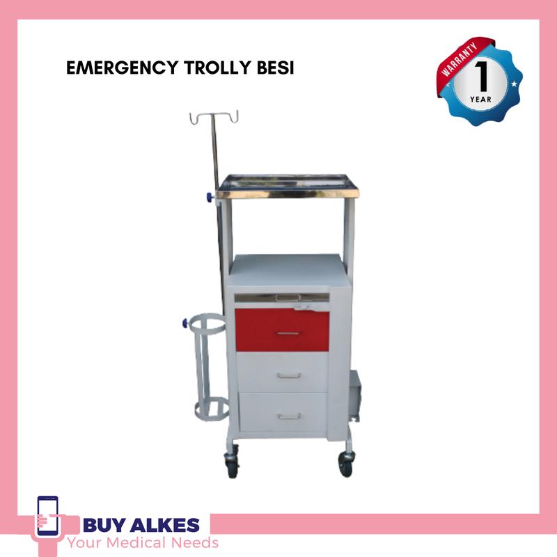 Trolly Emergency Besi Troli Rumah Sakit Berkualitas - Shop | Tokopedia