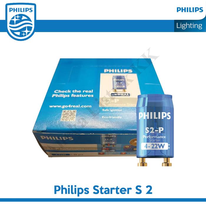 Jual PHILIPS STARTER S2 STATER S 2 S-2 4 - 22W Buat Lampu TL 10w 15W ...