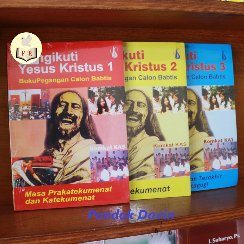 PAKET BUKU MENGIKUTI YESUS KRISTUS 1- 3 - BUKU PEGANGAN CALON BAPTIS - Shop | Tokopedia