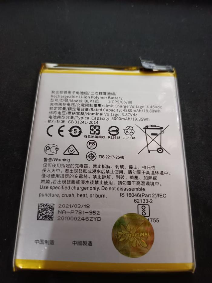 Jual Baterai Oppo A92 A52 BLP781 Original Batre Battery - Jakarta Barat ...