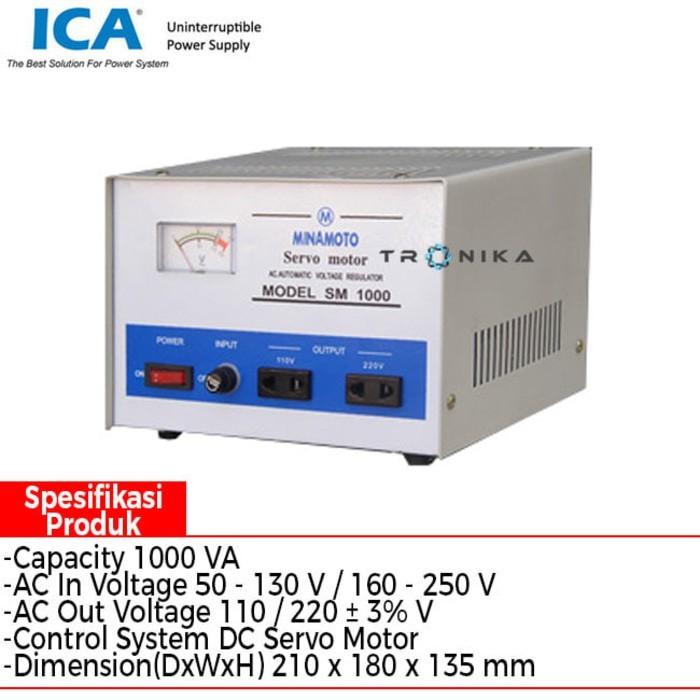 Stabilizer / AVR / Stavolt MINAMOTO 1000VA- SM1000 ORIGINAL - Shop ...