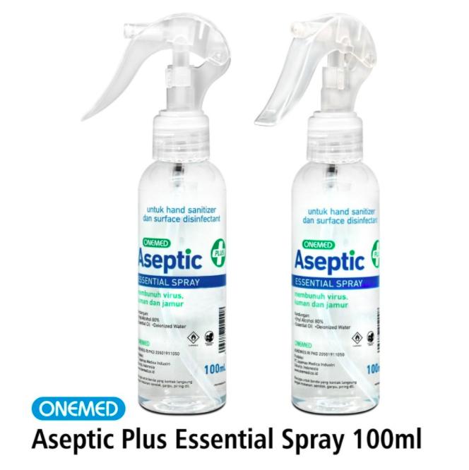 Aseptic Plus Essential 100 ml Spray OneMed - Shop | Tokopedia