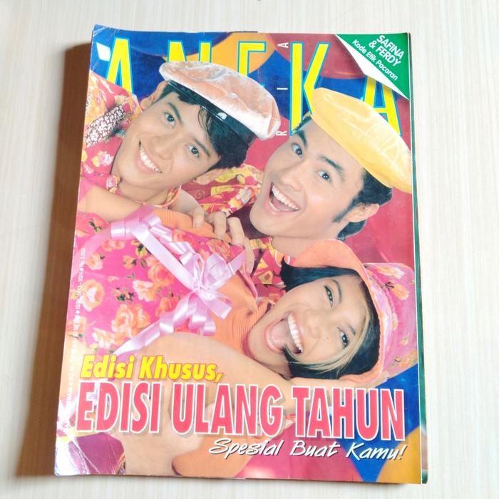 Jual Majalah ANEKA RIA No.10 Mei 1996 TEUKU RYAN SURYA DENADA + POSTER ...