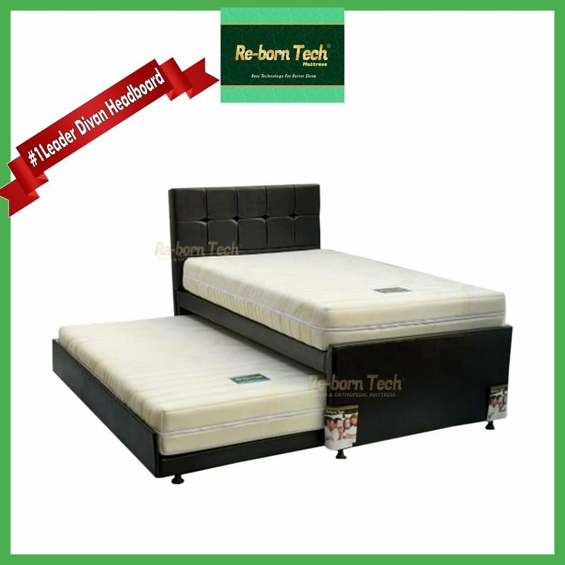 Divan dipan headboard sorong +matras Re-born Tech - Shop | Tokopedia