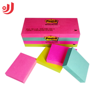 Jual Post-it 3M 653 Warna (34.9mm x 47.6mm) Sticky Notes 1 pak isi 12 ...