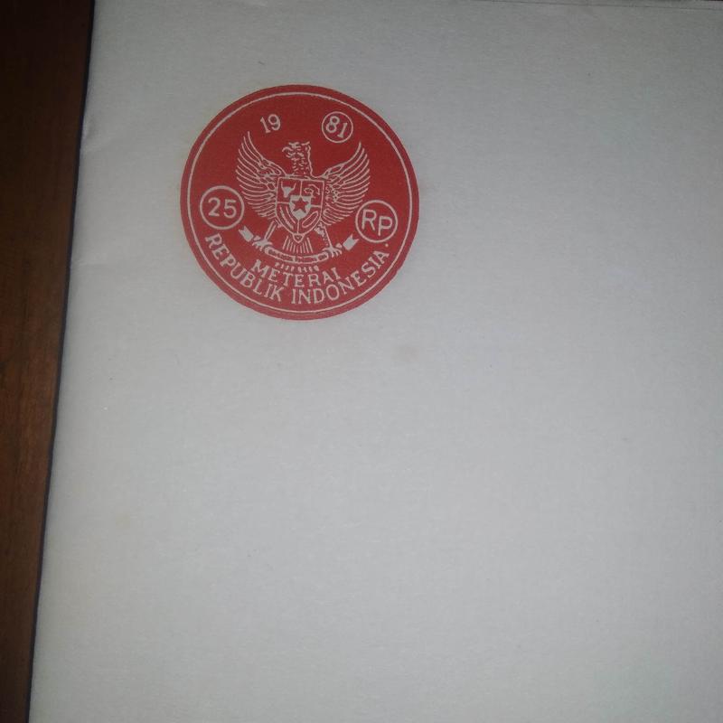 KERTAS SEGEL JADUL ORIGINAL - Shop | Tokopedia