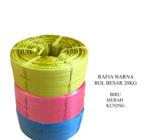 RAFIA WARNA ROL BESAR - Shop | Tokopedia