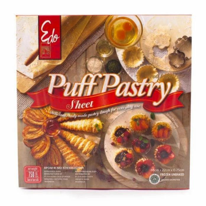 edo puff pastry sheet 750gr - Shop | Tokopedia