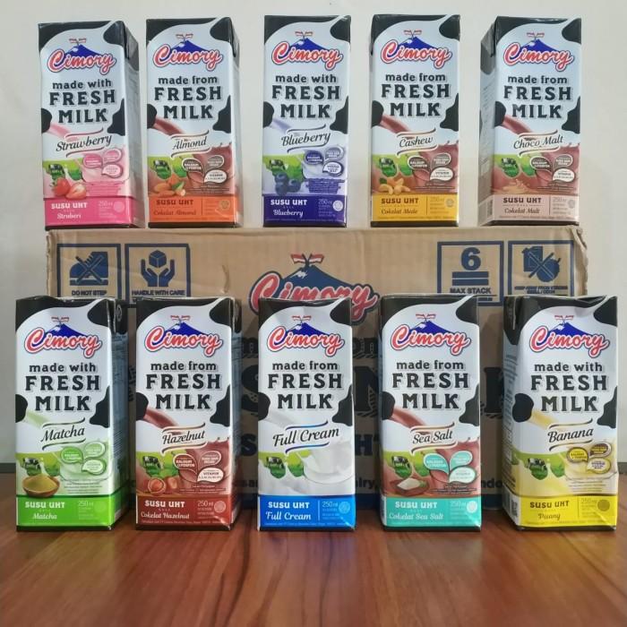 CIMORY Susu UHT m/w Fresh Milk 250ml (1 karton) - Shop | Tokopedia