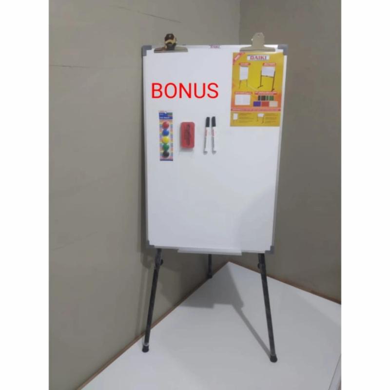 Papan Tulis Flipchart Magnetic DAIKI 60x90 cm - Shop | Tokopedia