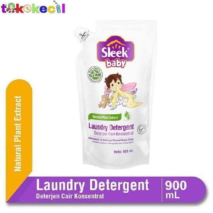 Sleek Baby Laundry Detergent Pouch 900ml sabun cuci baju bay - Shop ...