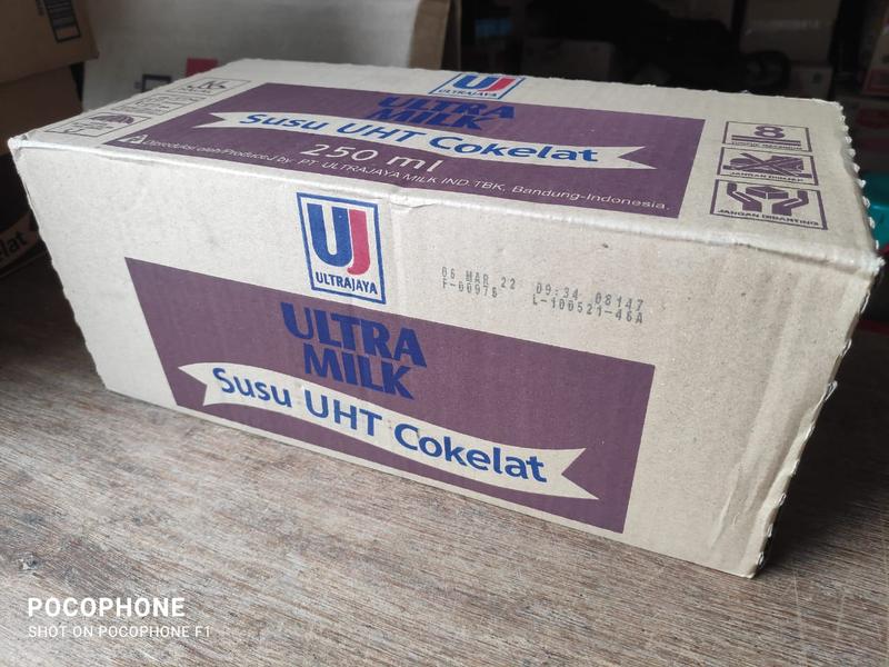SUSU ULTRA JAYA UHT 250ML Rasa Coklat 1 Dus - Shop | Tokopedia