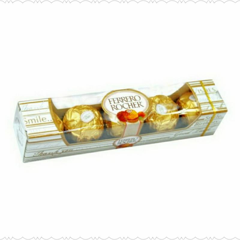 Ferrero Rocher Chocolate T5 60gr isi 5 - Shop | Tokopedia