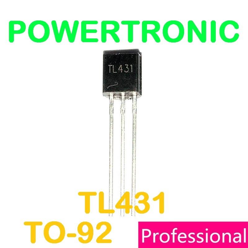 IC TL431 TL431A TL431-A PROGRAMMABLE VOLTAGE REFERENCE SHUNT - Shop ...