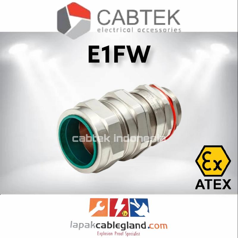 Cable Gland Exproof CABTEK 20s E1FW M20 SWA Armour Brass nickel - Shop ...