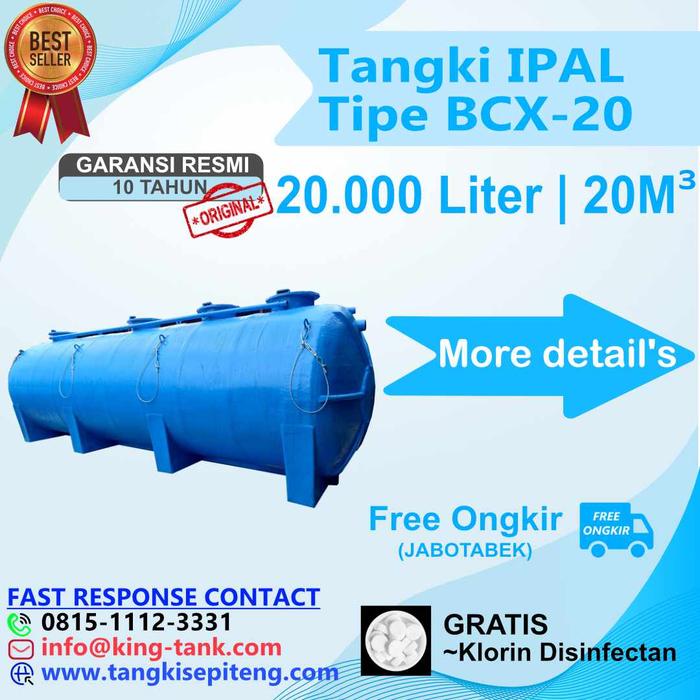 Jual IPAL BIOFILTER SEPTIC 20m3 - Kab. Tangerang - SepticPro Karya ...