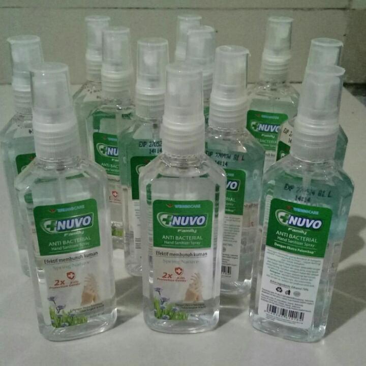 Nuvo Hand Sanitizer Spray 85ml - Shop | Tokopedia